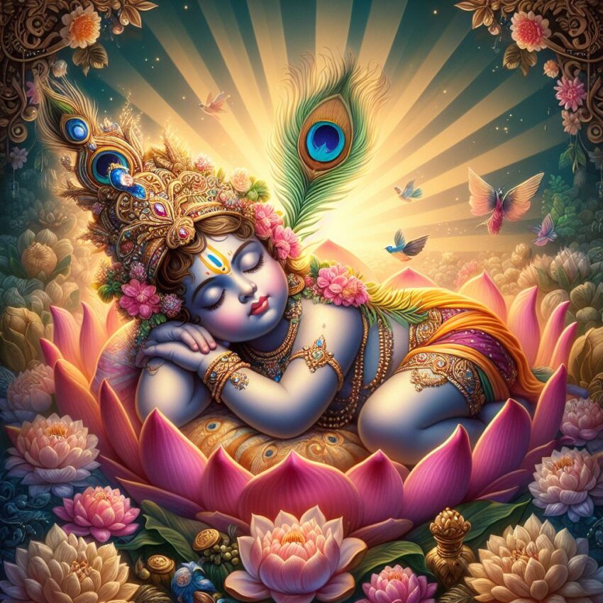 200+ Lord krishna childhood images - Radha Krishna childhood images