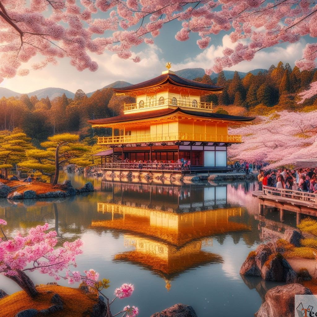 Japan golden temple:golden temple japan photo ,Kinkakuji (Golden Pavilion)